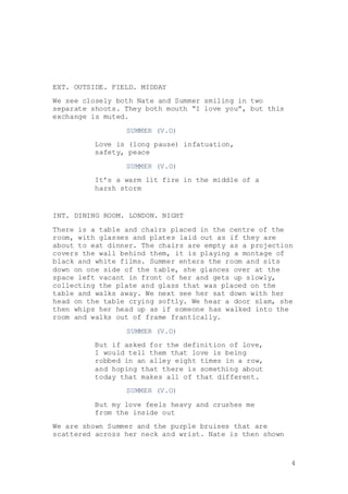 First Screenplay Draft | PDF