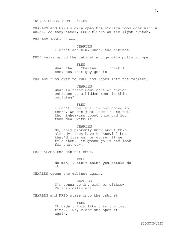 Screenplay final draft | PDF