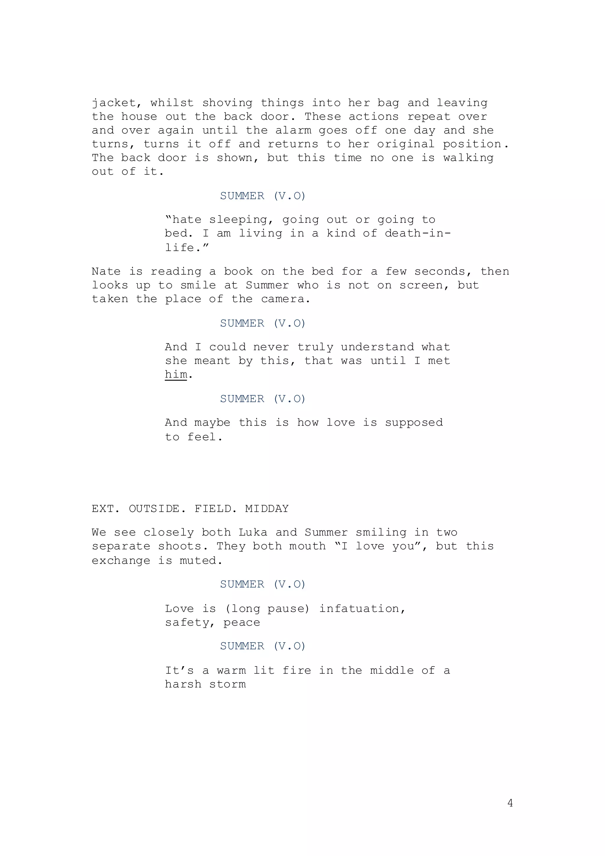 Screenplay 2nd draft | PDF