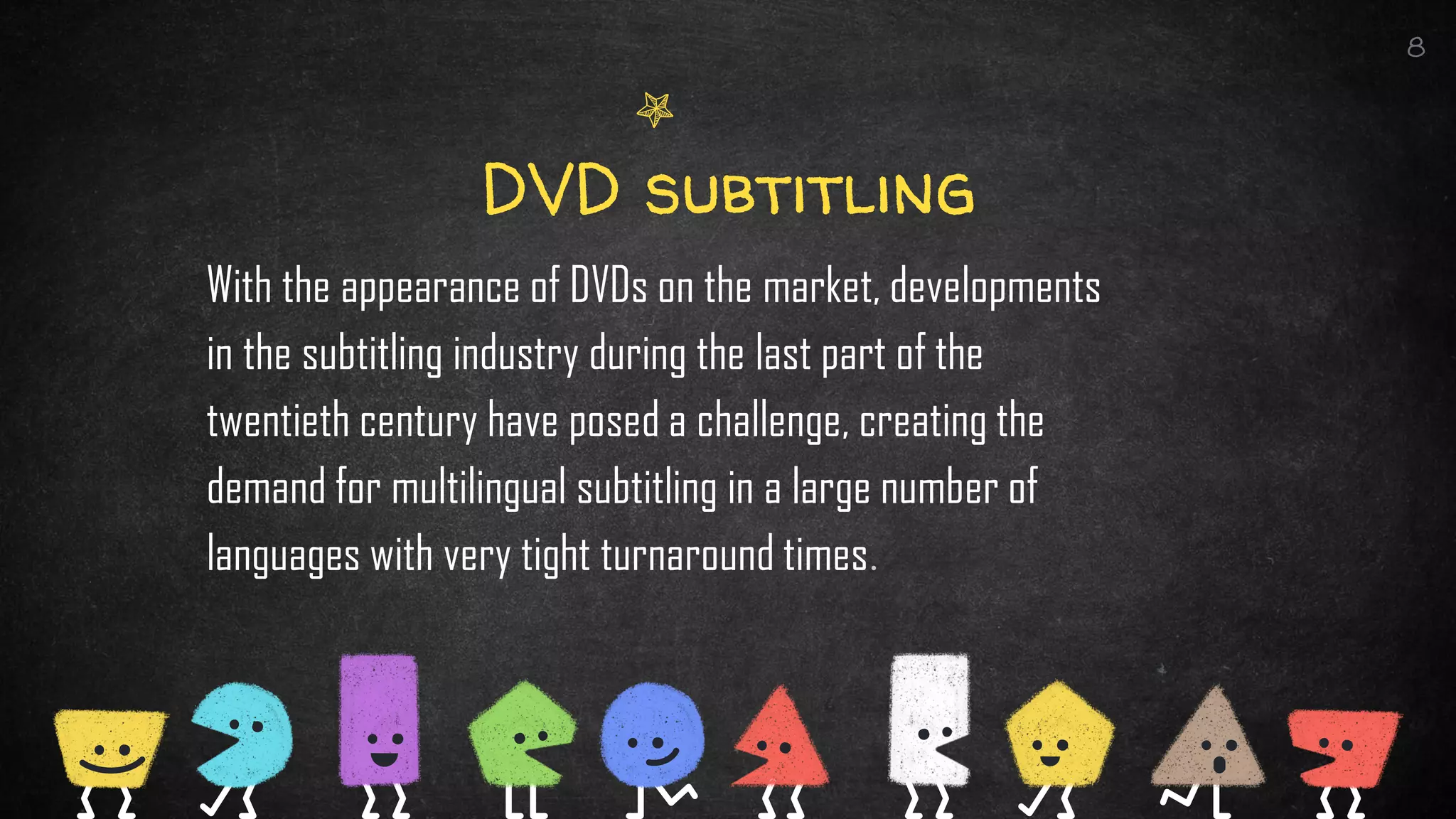 Subtitling for the DVD Industry | PPT
