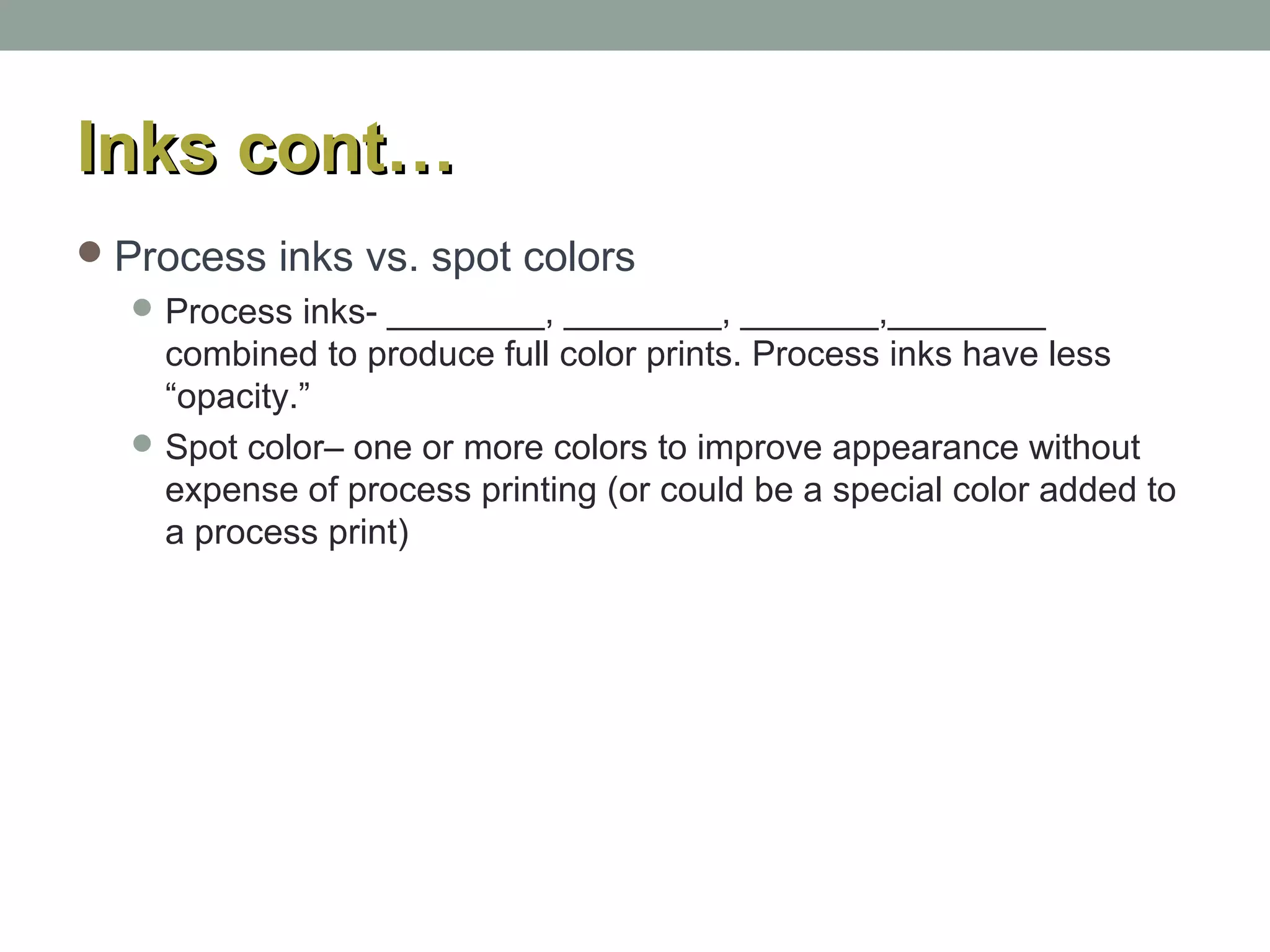 Screen printing | PPT