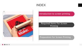 Screen printing | PPTX