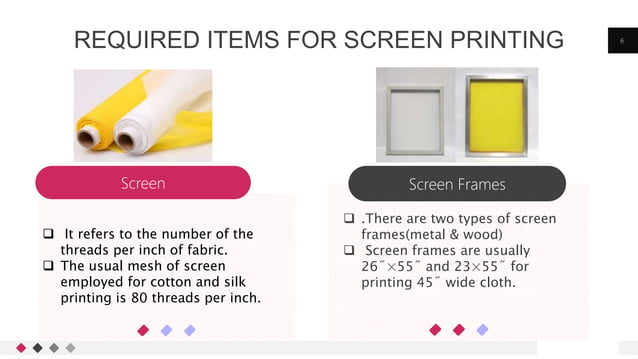 Screen printing | PPTX