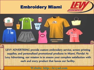 Screen Printing Miami & Embroidery Doral | PPTX