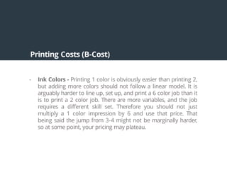 Screen Printing Pricing Guide - Let's Really Think Through it | PPT