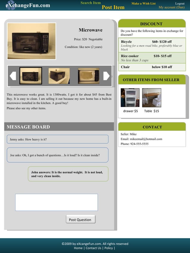 Screen Prototype Presentation | PDF