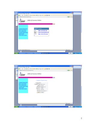 screens describe features of all graphical user interface | PDF