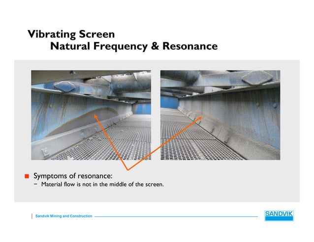 Screens feeders-maintenace sandvik | PDF