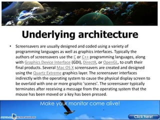 Screensaver presentation | PPTX
