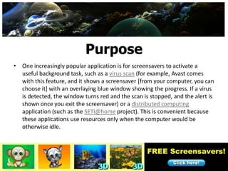 Screensaver presentation | PPTX