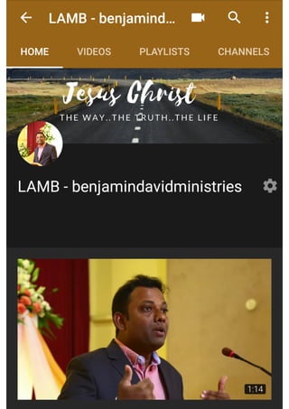 benjamin david ministries | PDF