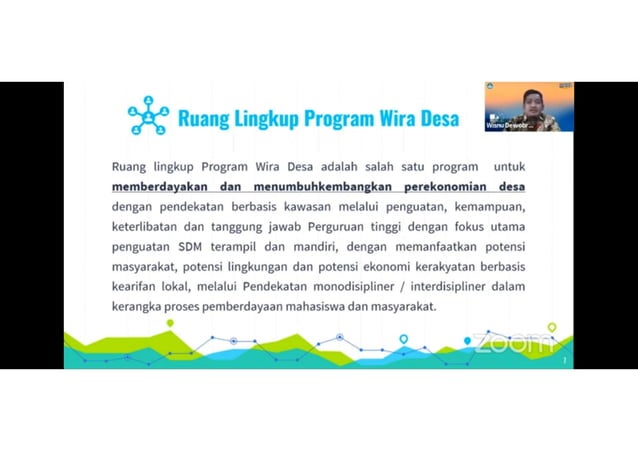 Sosialisasi Wira Desa | PPT