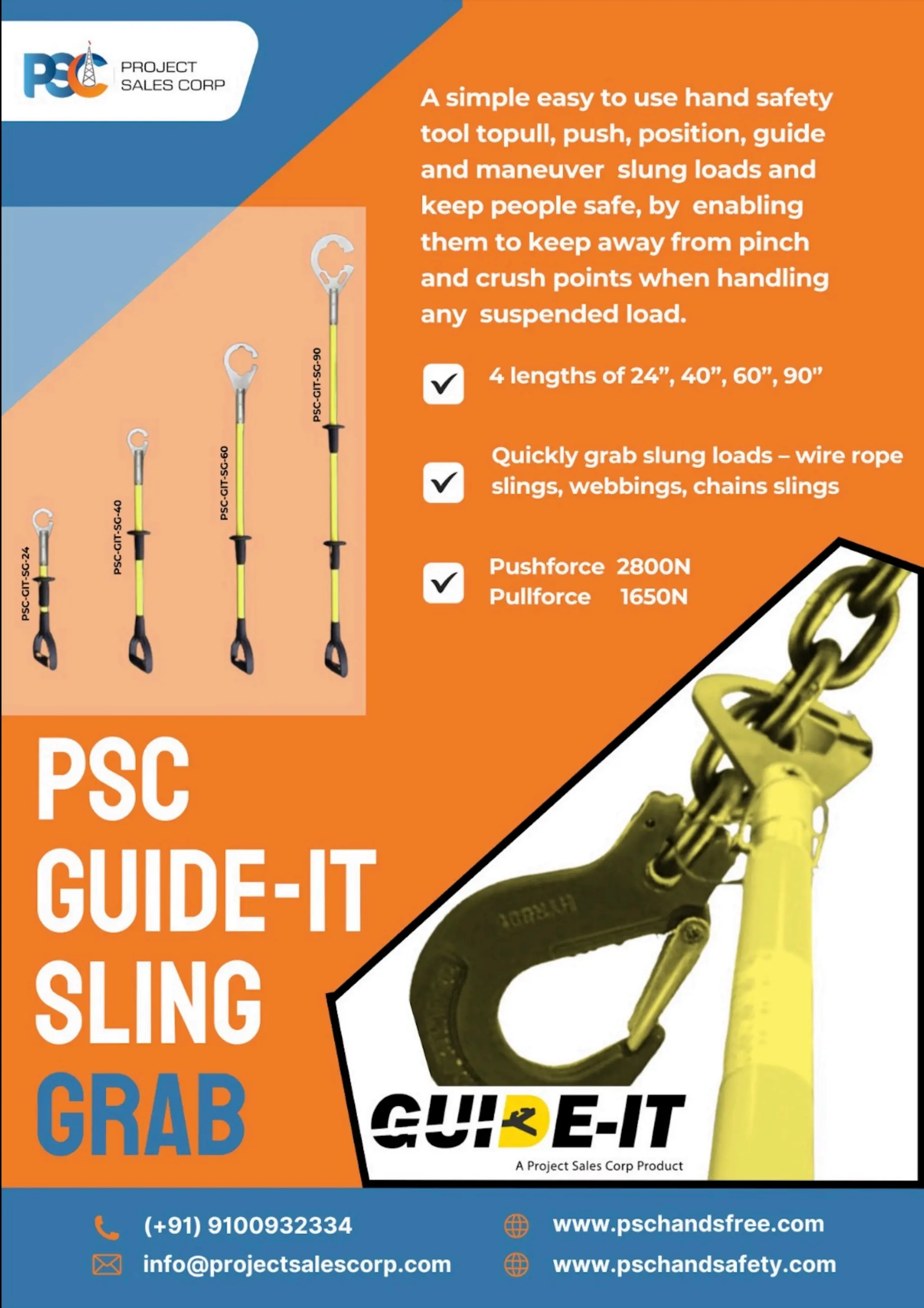 PSC Guide-it SlingGrab Hand Safety Tools | PDF