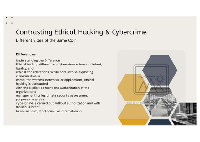 Importance of cyber security and ethical hacking | PPTX