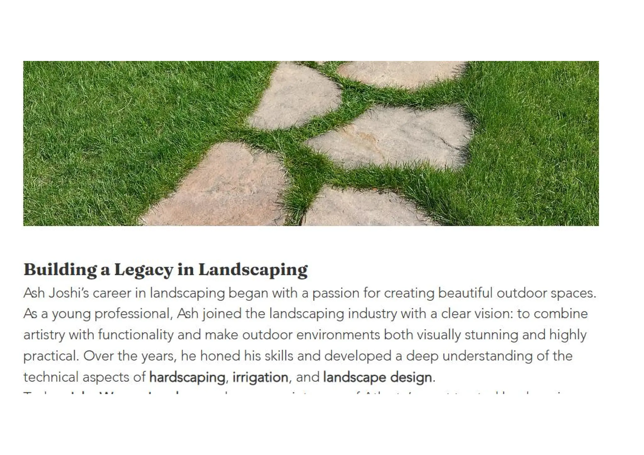 Ash Joshi’s Landscaping Expertise: Transforming Atlanta’s Outdoor ...