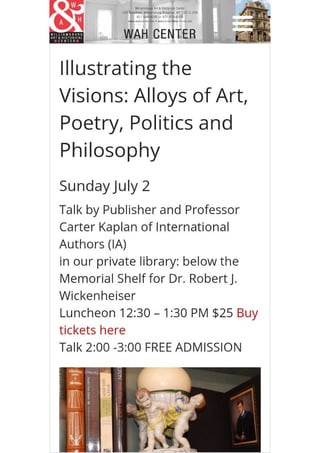 Illustrating the Visions: Alloys of Art, Poetry, Politics, and ...