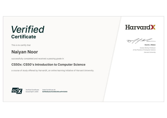 Cs50x Cs50s Introduction To Computer Science Pdf