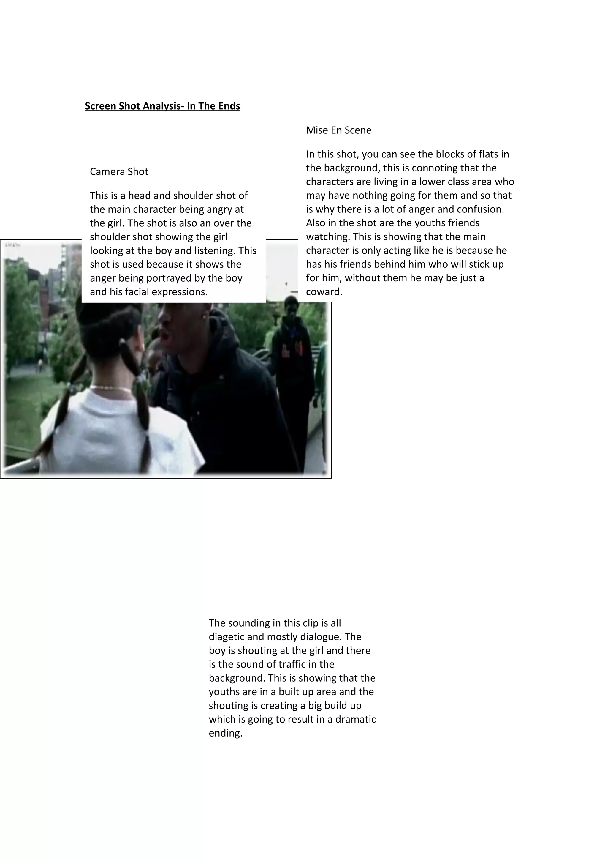 Screen Shot Analysis | DOC