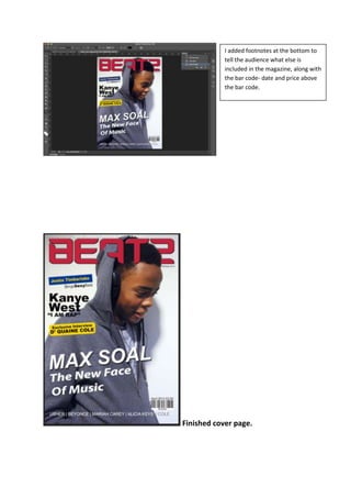 Screenshots of front cover | PDF