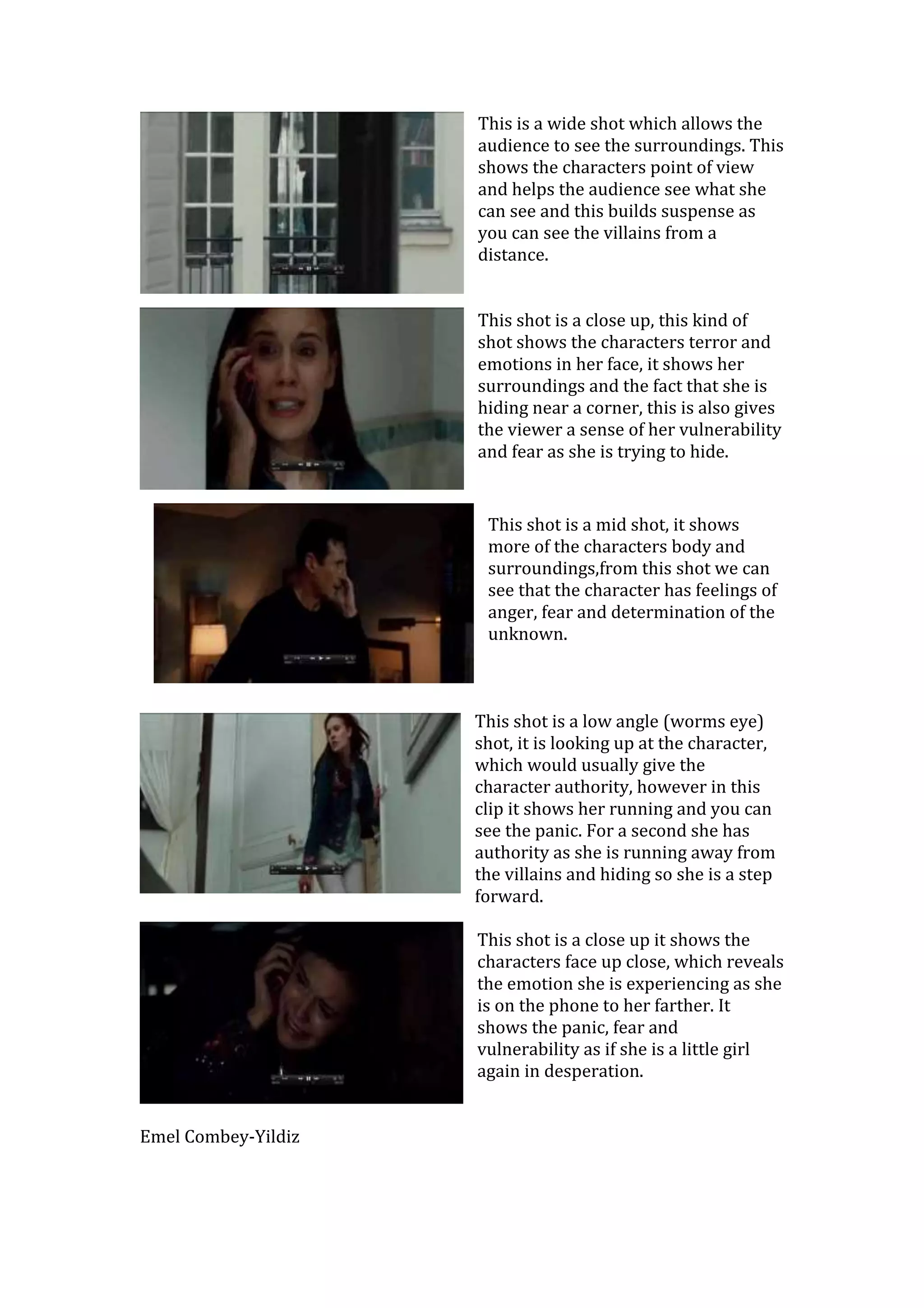 nine frame analysis | DOCX