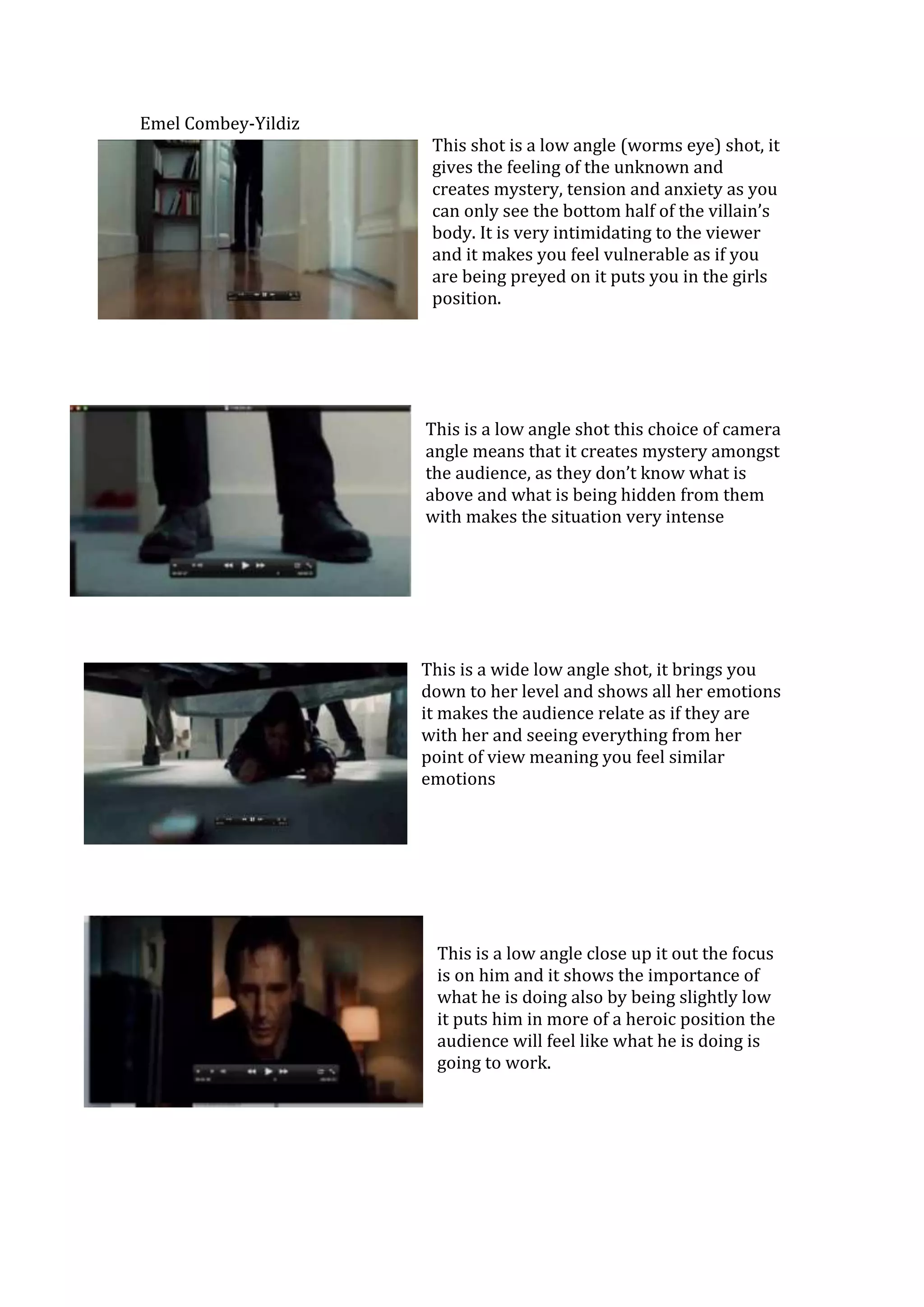 nine frame analysis | DOCX