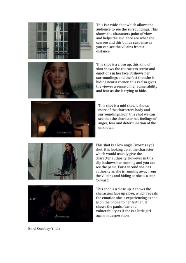 nine frame analysis | DOCX