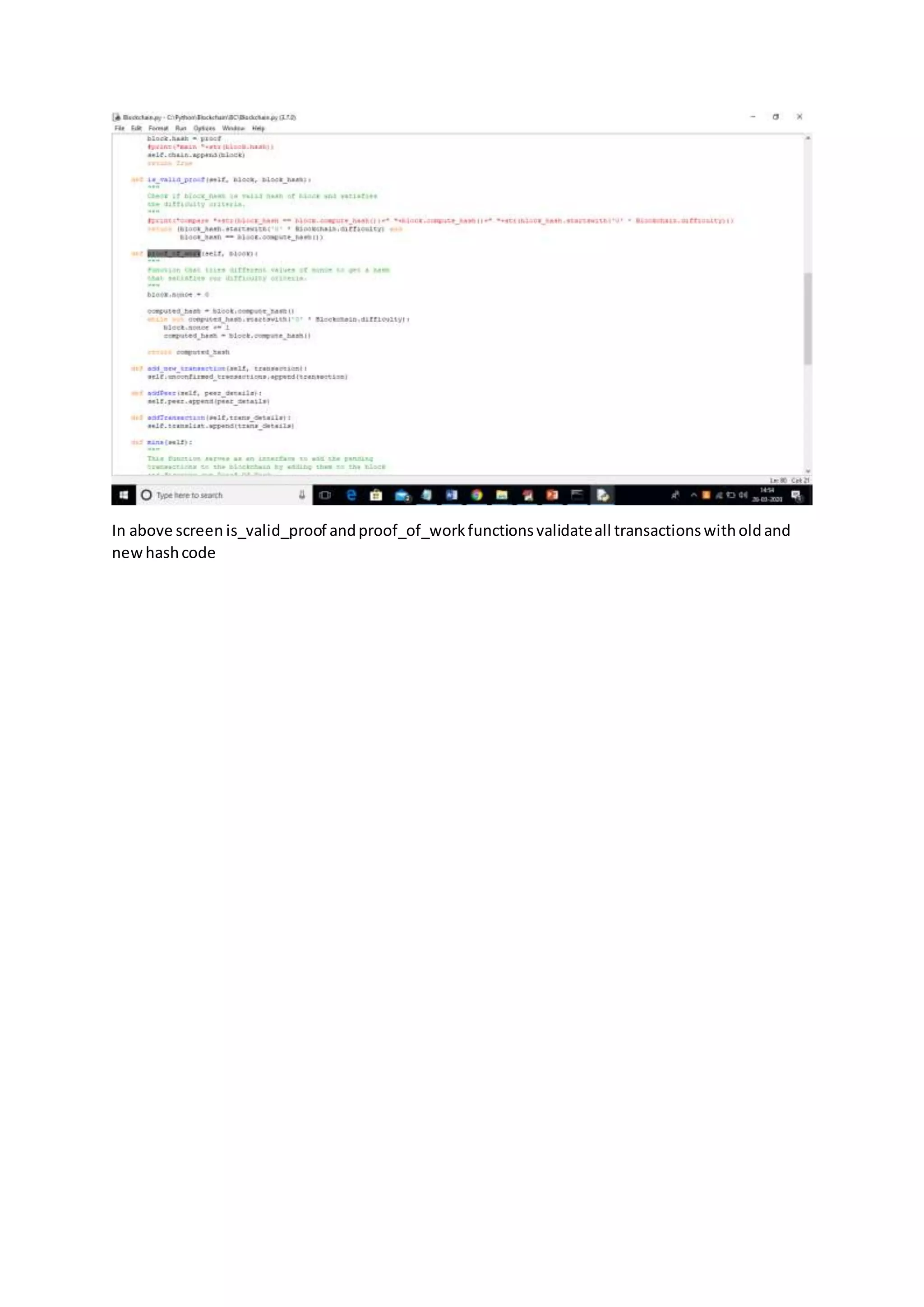 Digitised and Decentralized Block Chain Technology Python Project | PDF