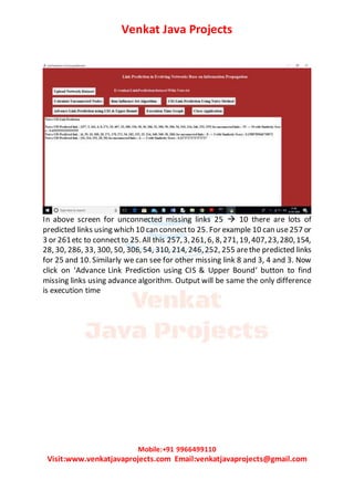 Link Prediction in Evolving Networks Base on Information Propagation Screenshots | PDF