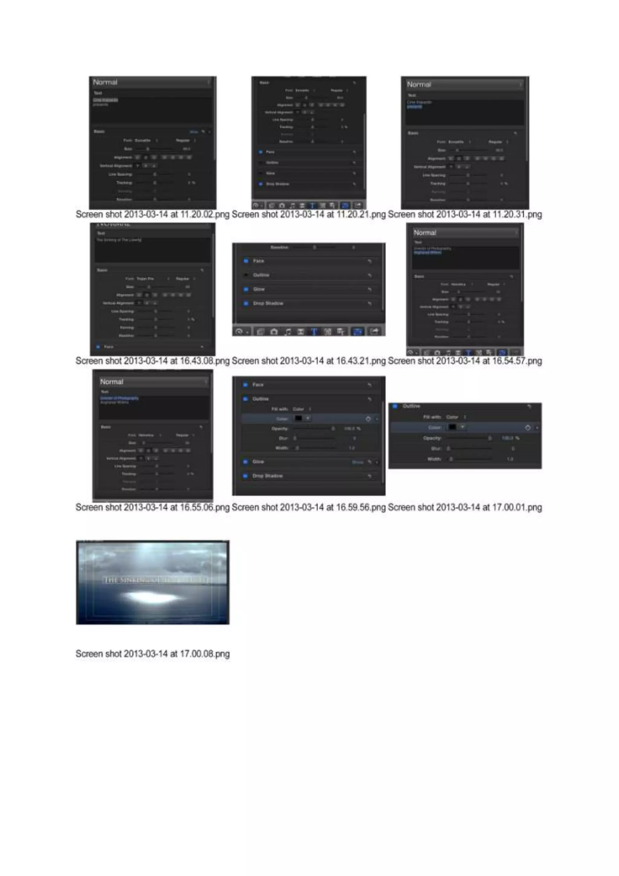Screenshots | PDF