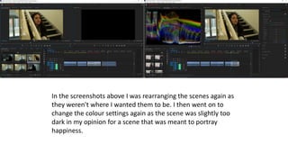 Screenshots on process