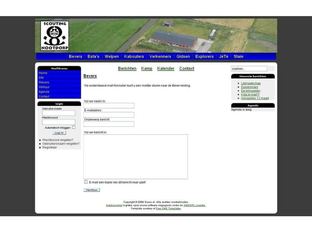 Screenshots nieuwe Scono.nl