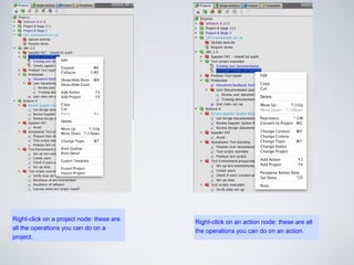 ThinkingRock GTD tool Screenshots tour | PPT | Technology & Computing