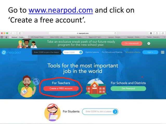 Screenshot tutorials for nearpod | PPTX