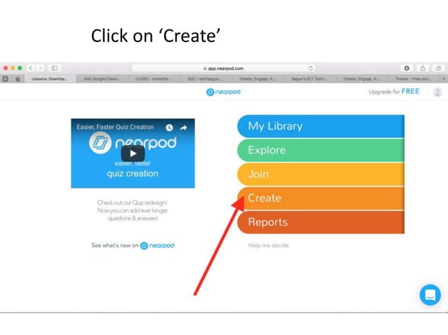 Screenshot tutorials for nearpod | PPTX