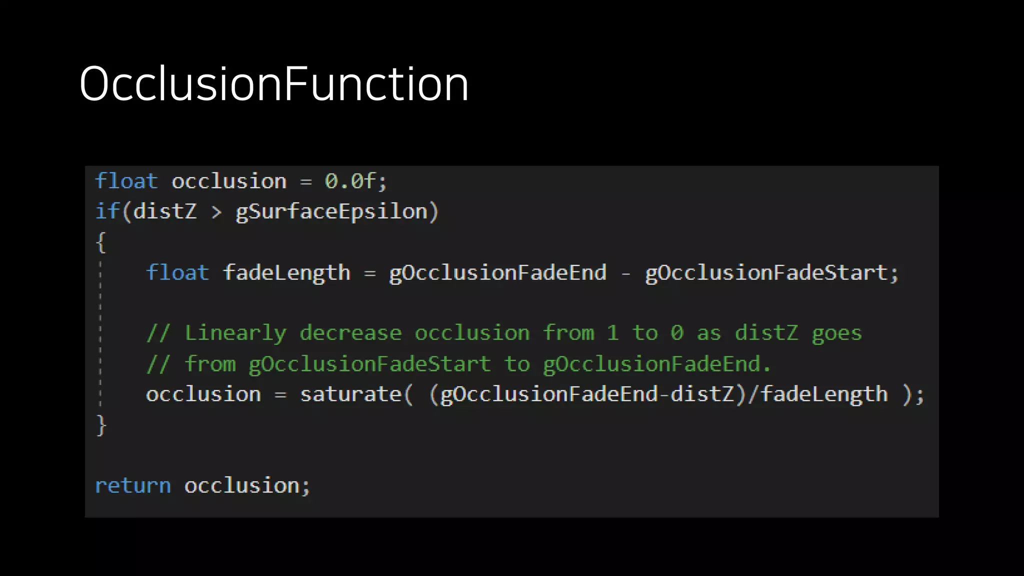 Screen space ambient occlusion | PDF