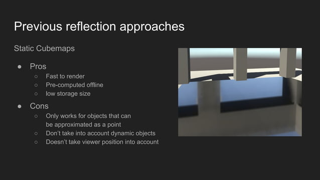 Screen space reflections on Epsilon Engine | PPT