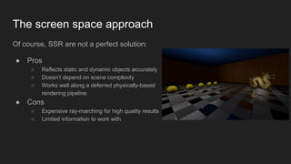 Screen space reflections on Epsilon Engine | PPT