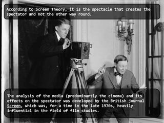 Screen theory powerpoint | PPTX
