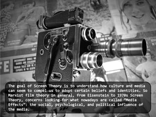 Screen theory powerpoint | PPTX