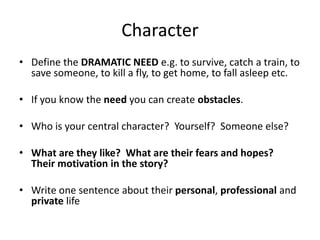 Lesson 3 - Subject & Character | PPTX