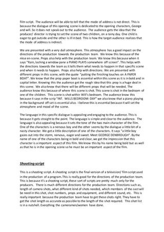 Screen writing (1) | PDF