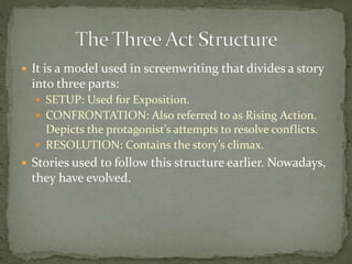 Screenwriting – an intro | PPT