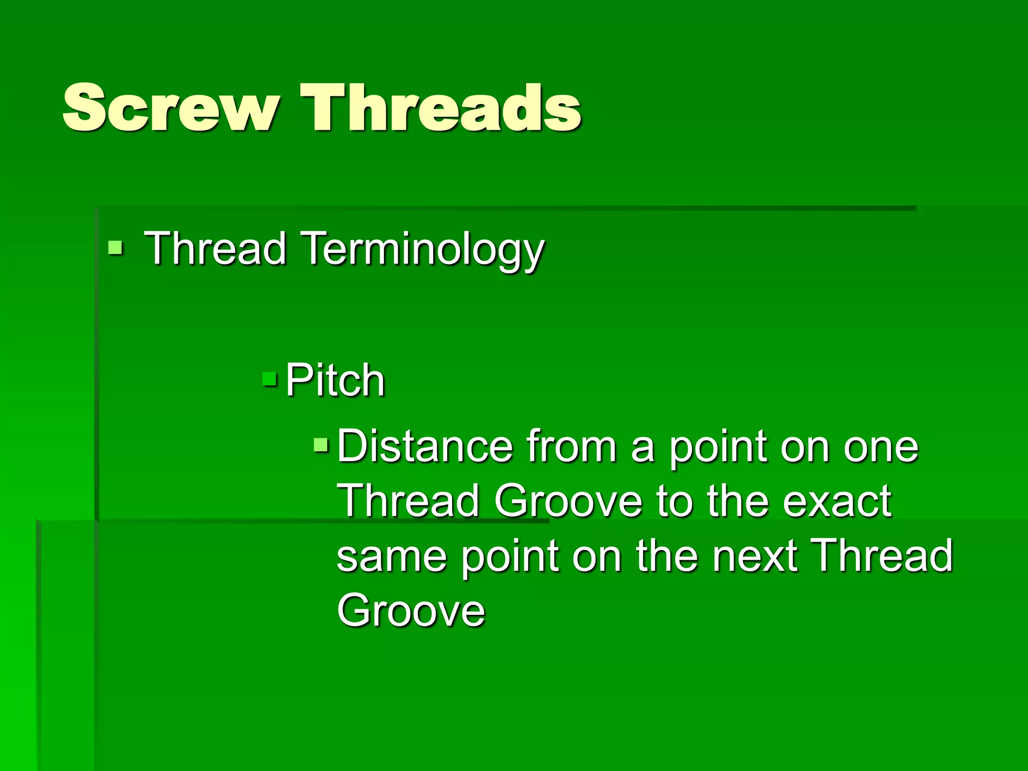 Screw Threads | PPT