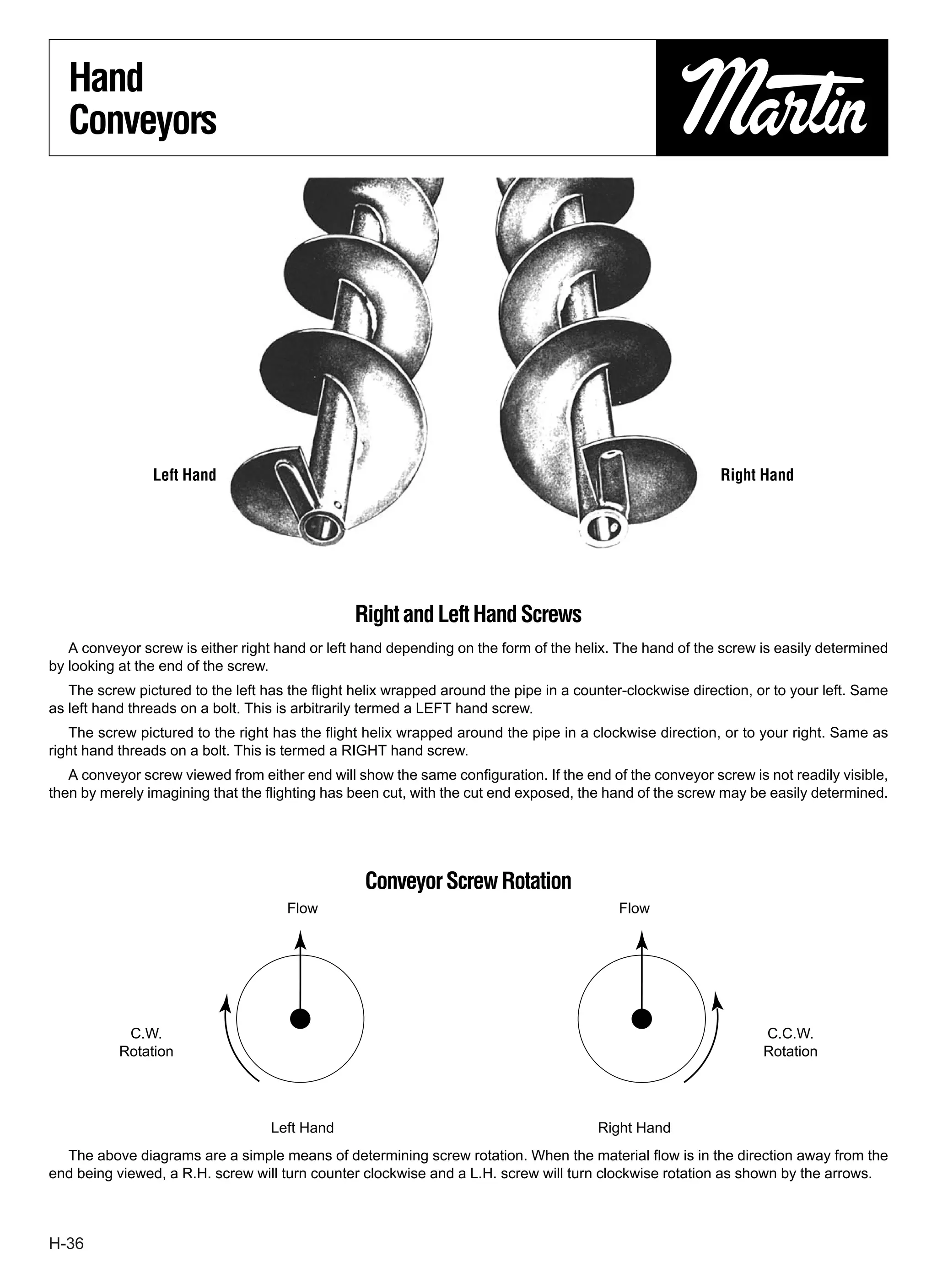 Thomas screw conveyor design | PDF