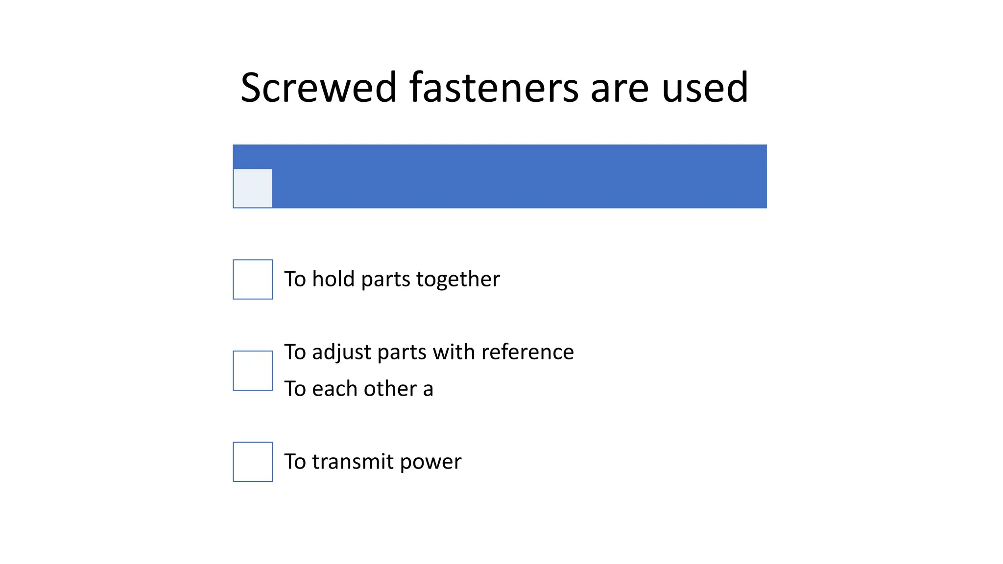 SCREWED FASTENERS for mechanical Drawing.pptx