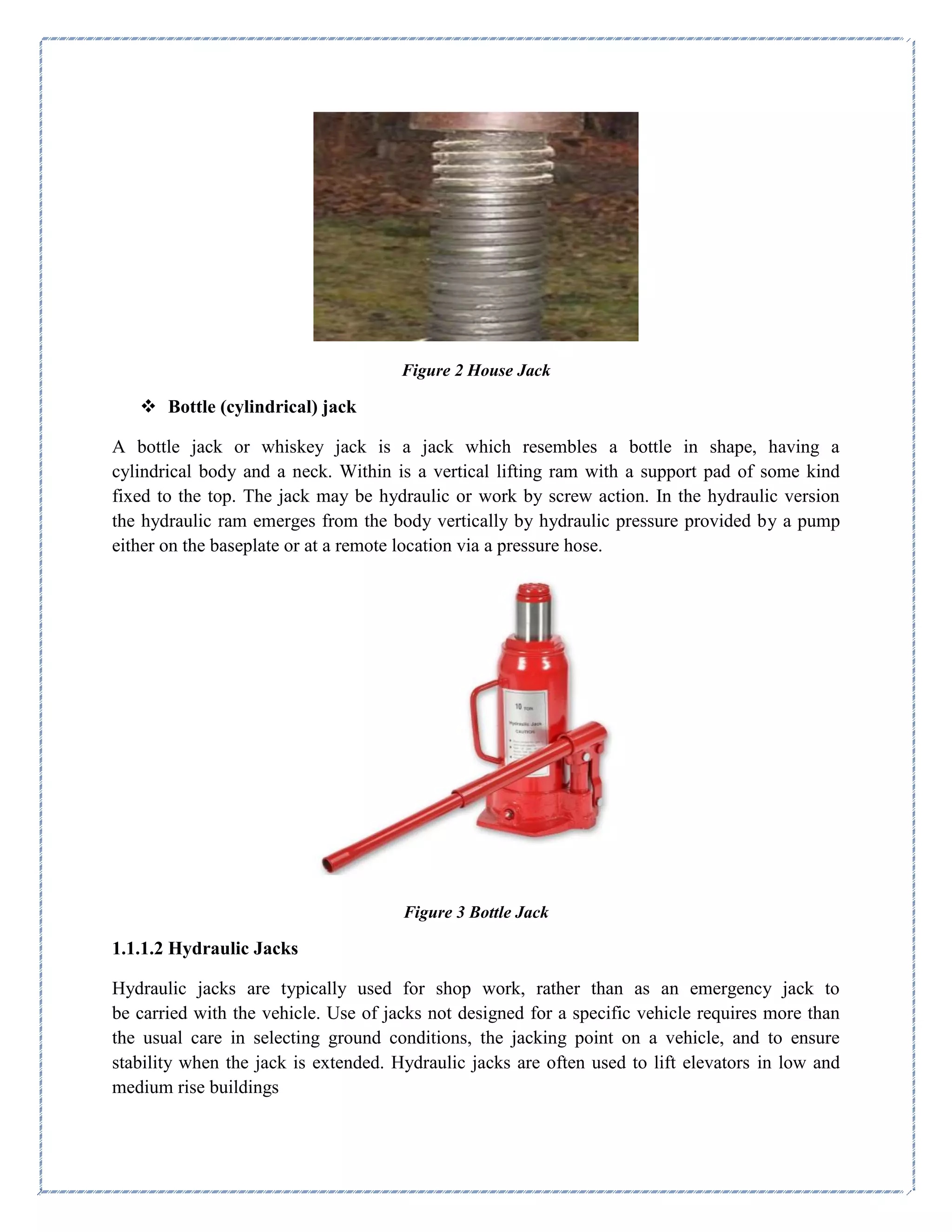 Screw jack project_1 | PDF