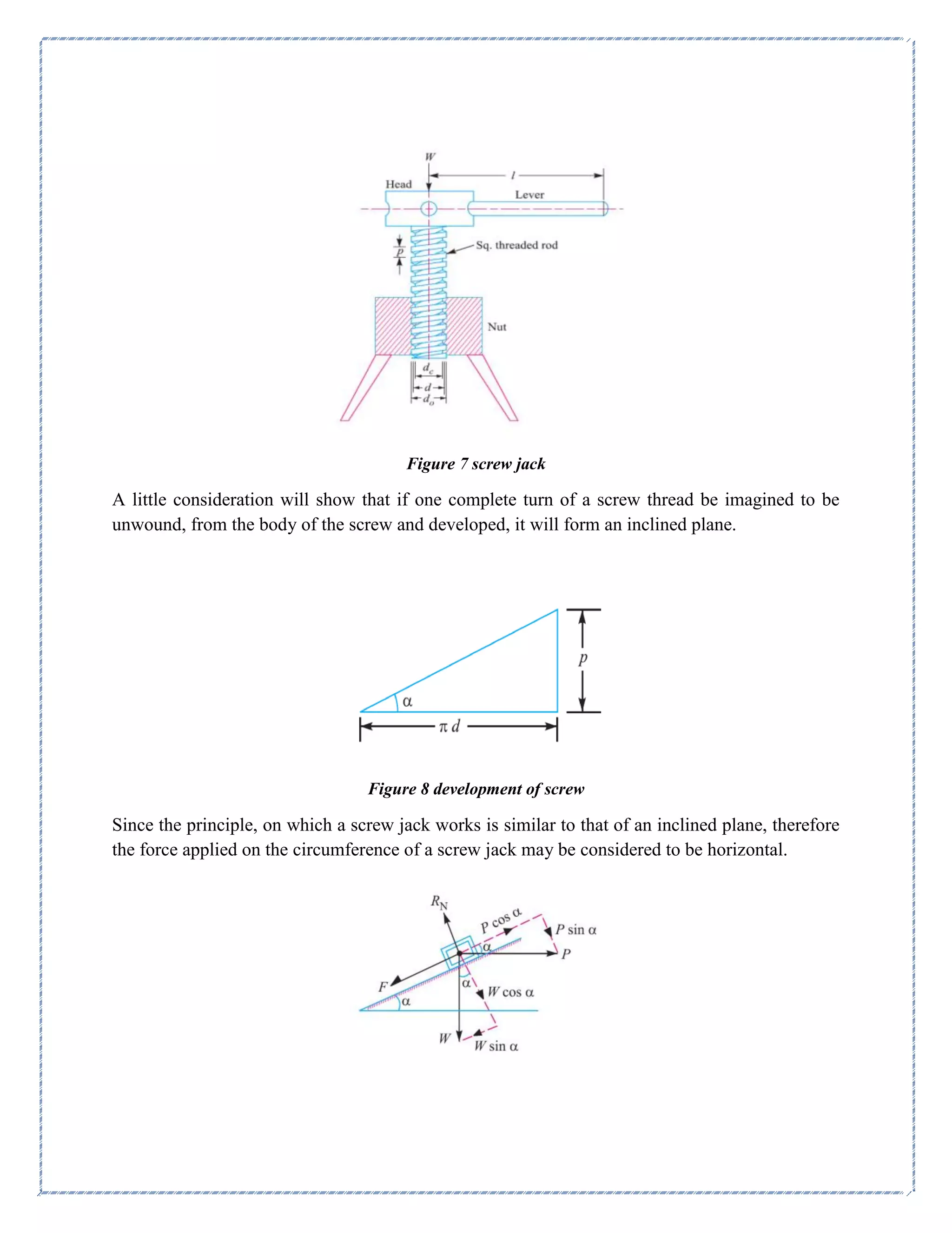 Screw jack project_1 | PDF