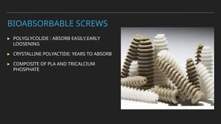 SCREW IN ORTHOPAEDICS SURGERY PRESENTATION.pptx | Bone and Joint ...