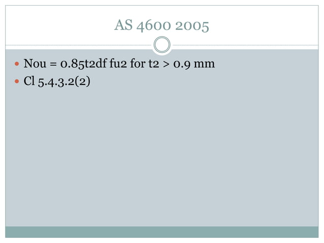 Screw pull out failures at the connections of roofing | PPTX