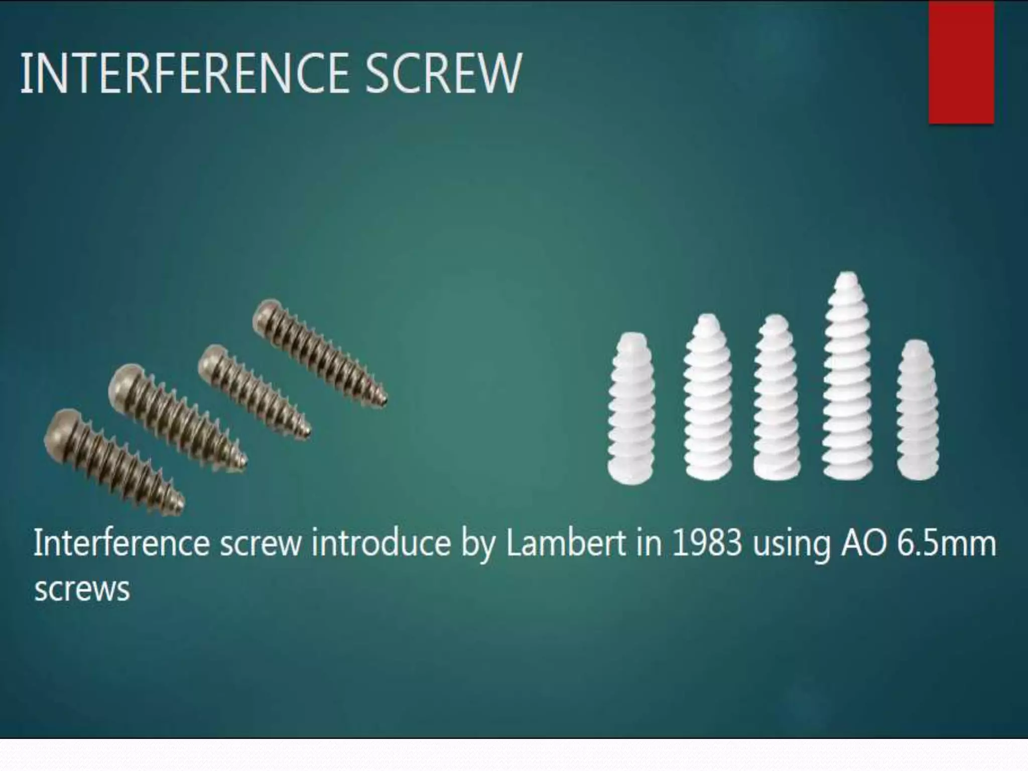 SCREWS in orthopaedic surgery.pptx